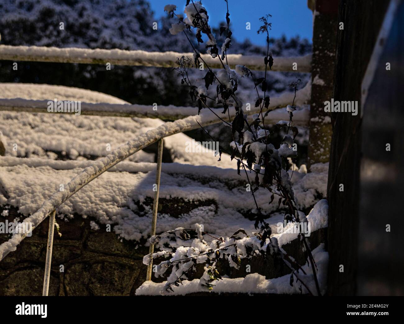 Snow in Bath/Snow 2021 Stock Photo - Alamy