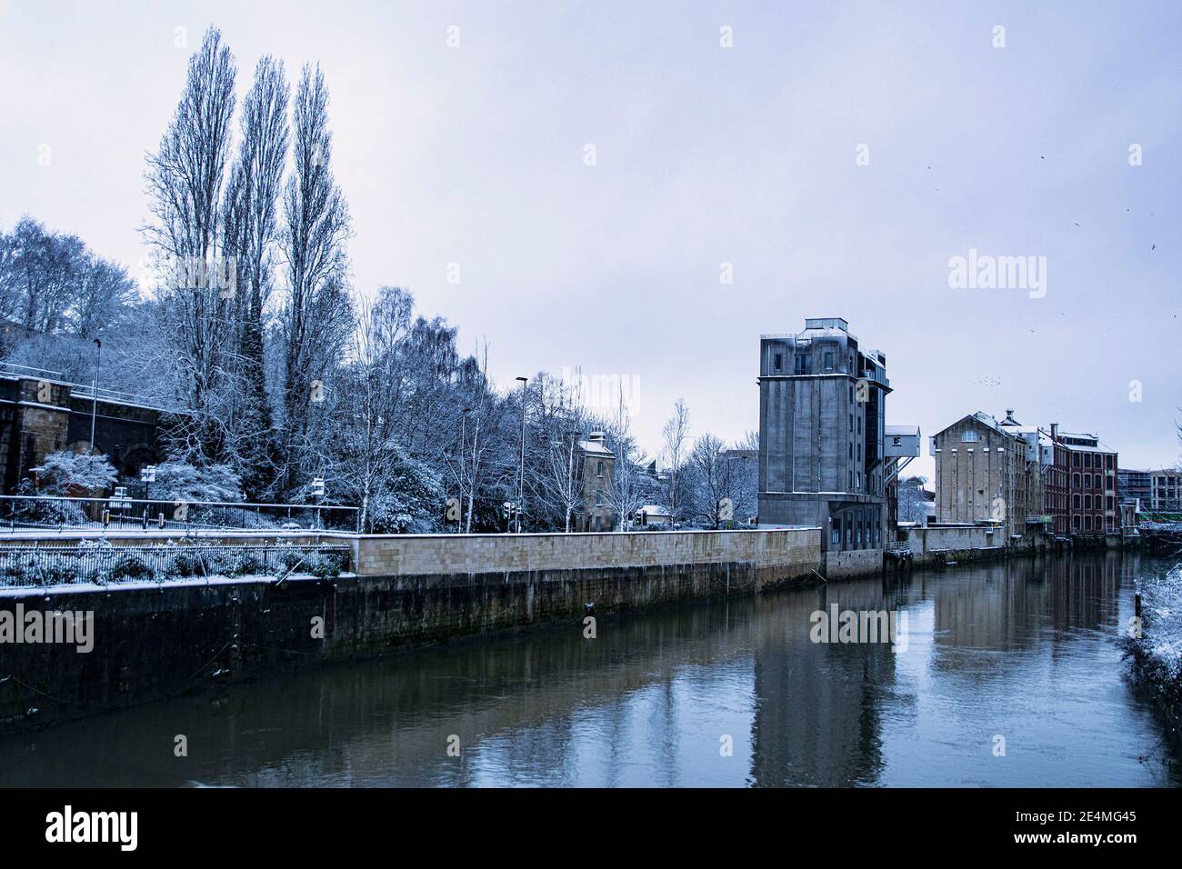 Snow in Bath/Snow 2021 Stock Photo - Alamy