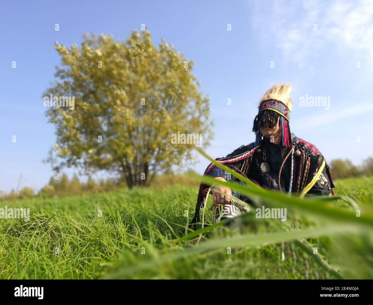Young shaman hi-res stock photography and images - Alamy