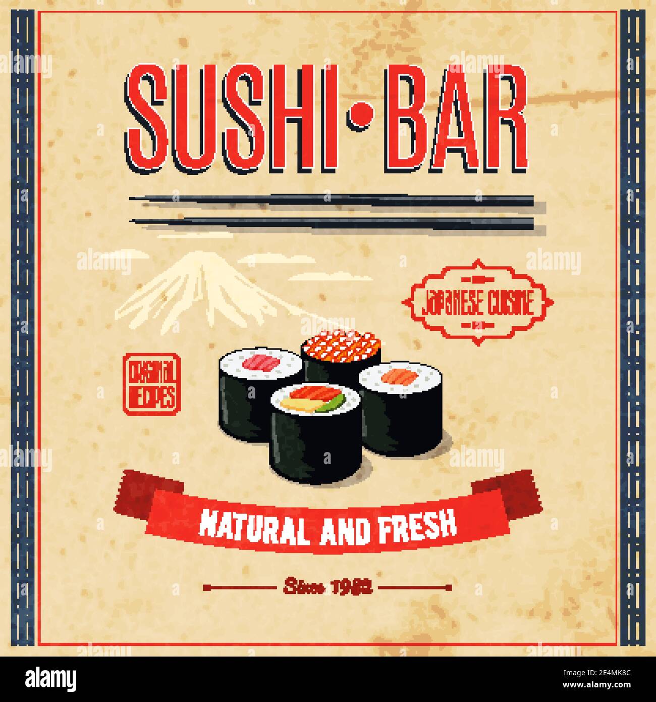 Japanese poster bar hi-res stock photography and images - Alamy