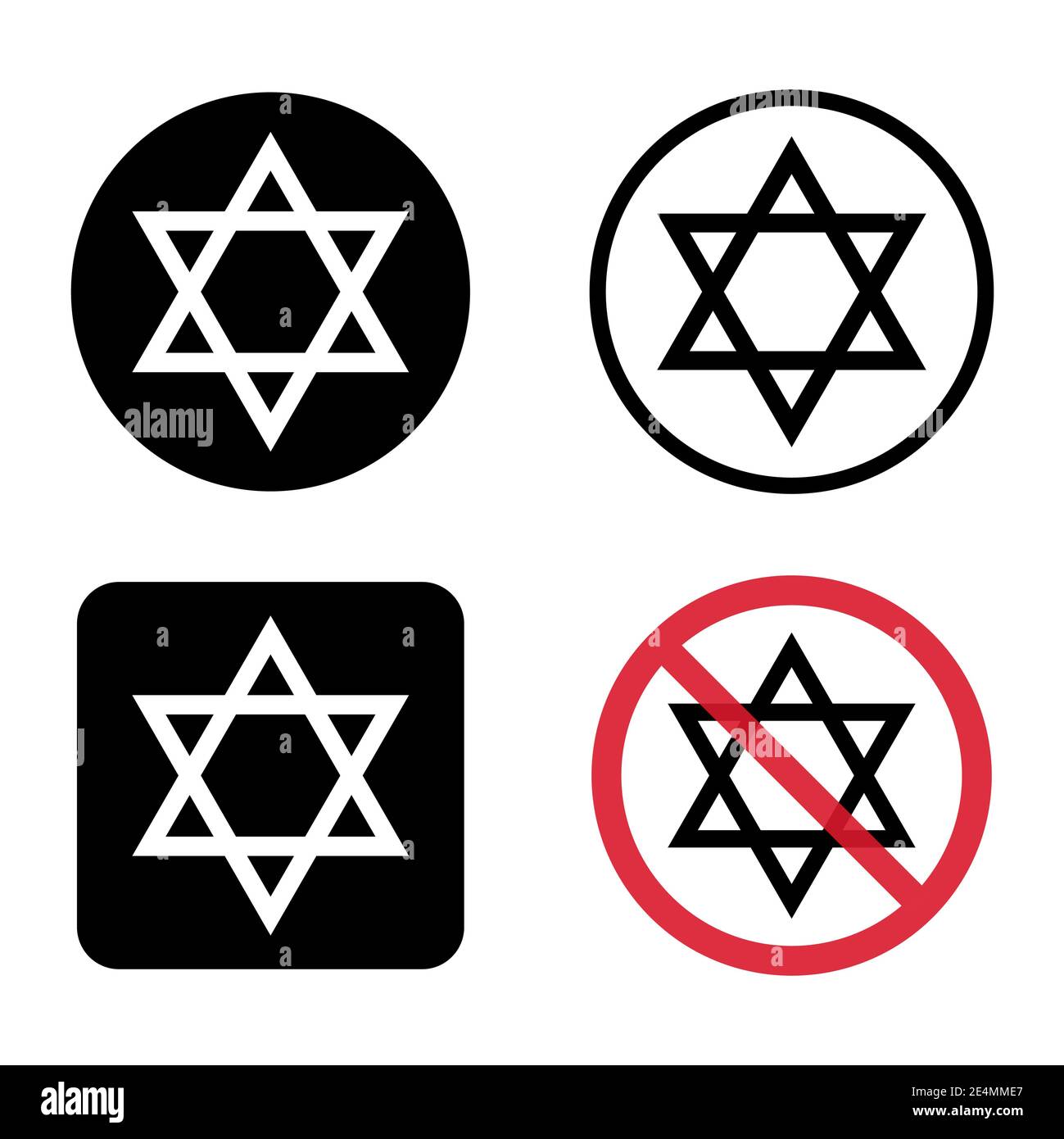David star icon, israel symbol of religion judaism. Hexagram jerusalem ...