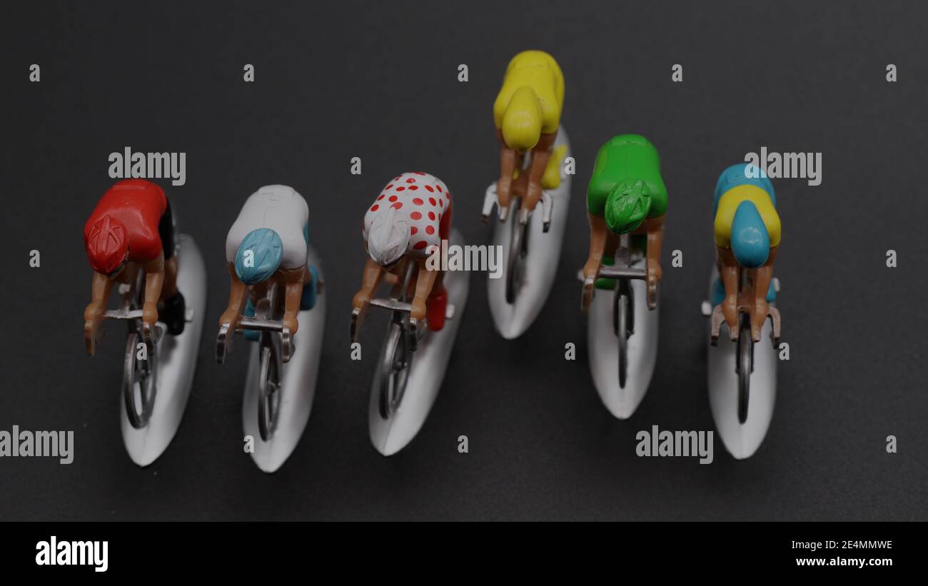 Miniature silver bikes hi-res stock photography and images - Alamy