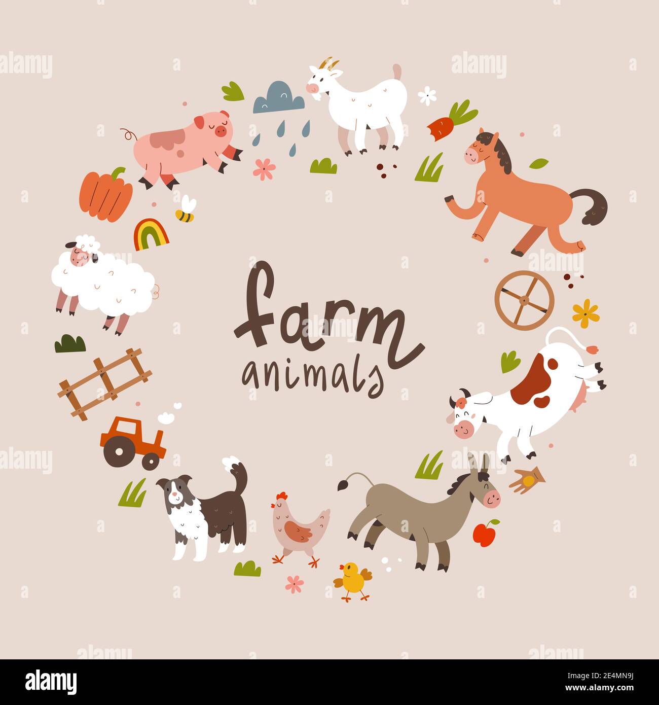 Sheep domestic Stock Vector Images - Alamy