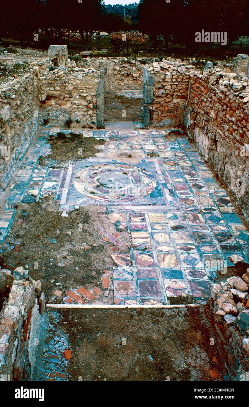Djebel Oust - Roman ruins of a sanctuary, termal baths and houses ...