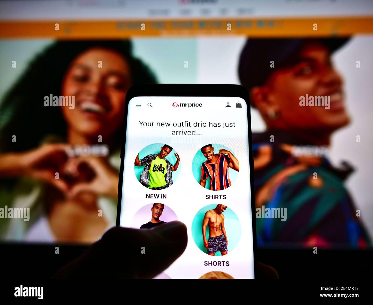 African retail hi-res stock photography and images - Alamy