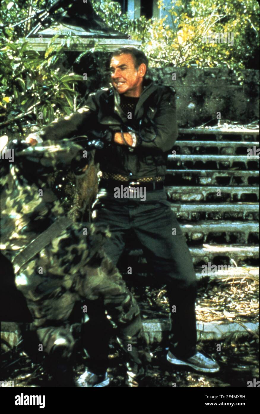 SEAN CONNERY as James Bond 007 fighting Guard in NEVER SAY NEVER AGAIN ...