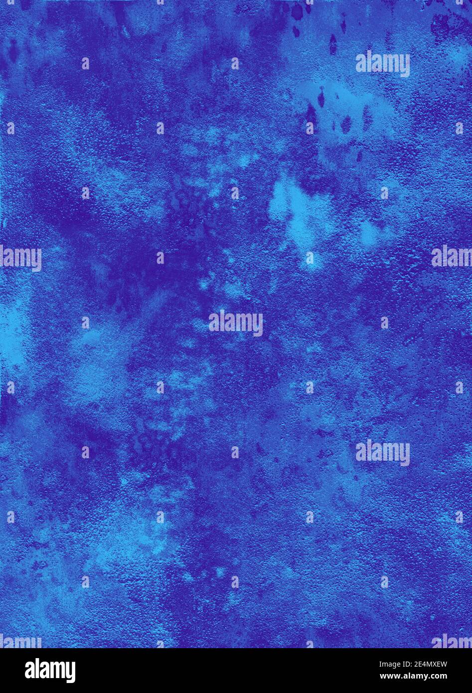 Background, watercolor texture. Dark blue background. Indigo Stock ...