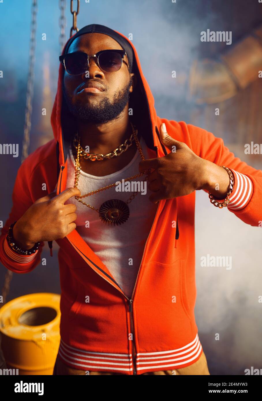 Male exercise hoodie hi-res stock photography and images - Alamy