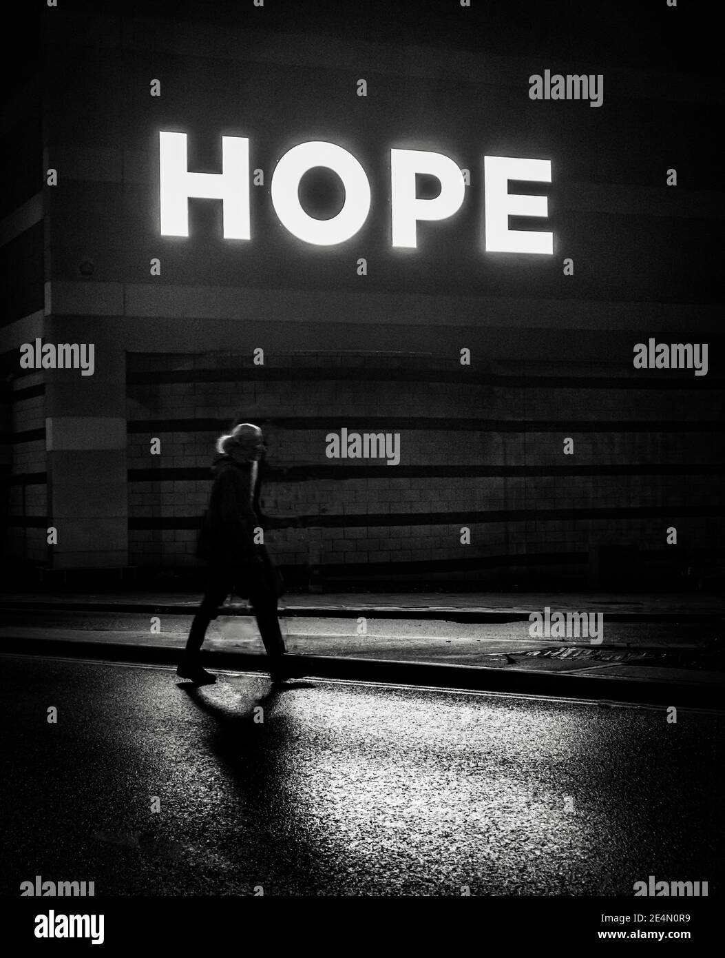 Hope street sign hi-res stock photography and images - Alamy