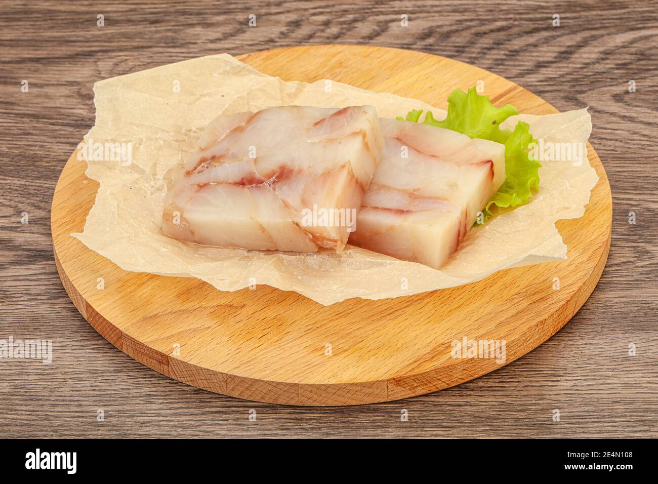 Raw dietary pollock fish fillet for cooking Stock Photo - Alamy