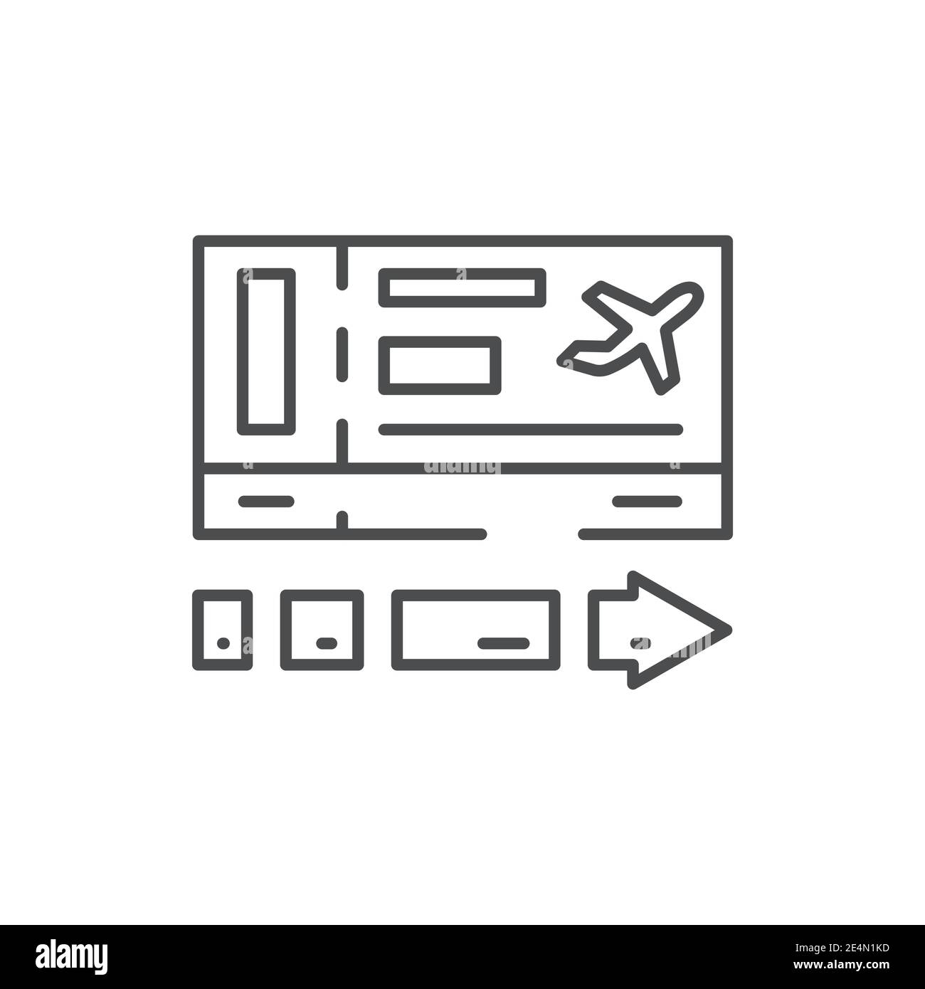 Airport boarding pass Black and White Stock Photos & Images - Alamy