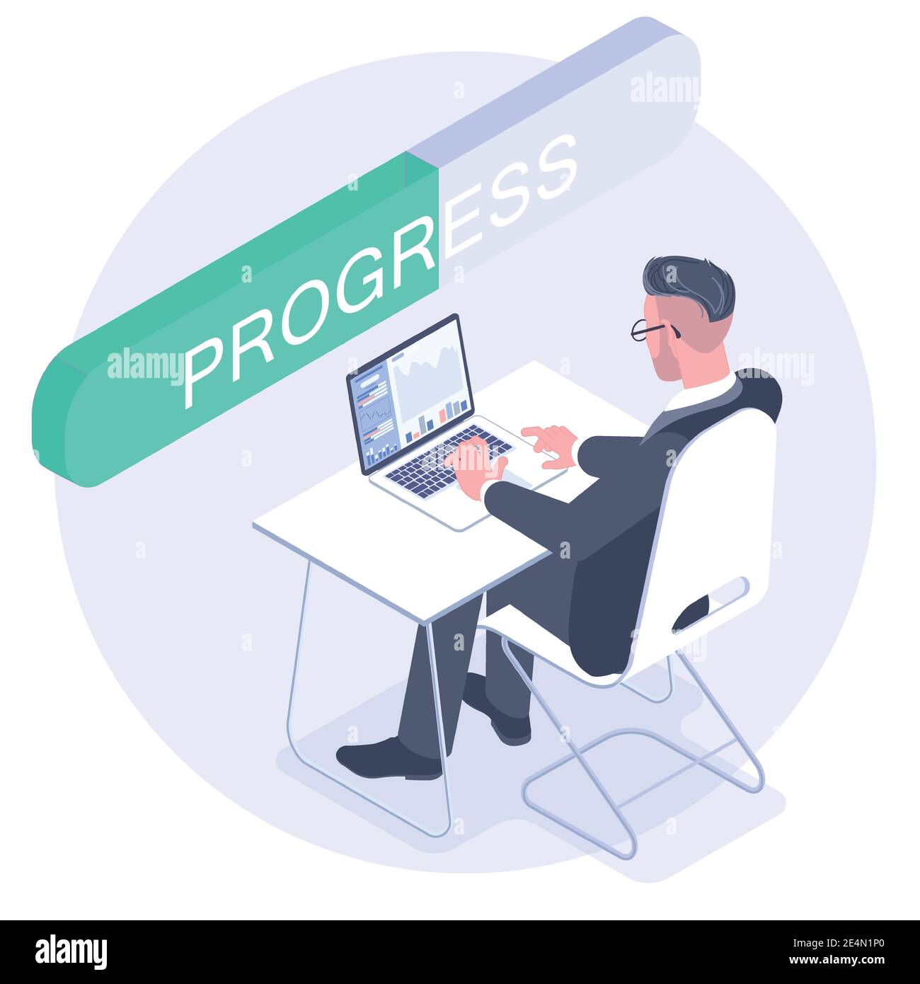 Working day Stock Vector Images - Alamy