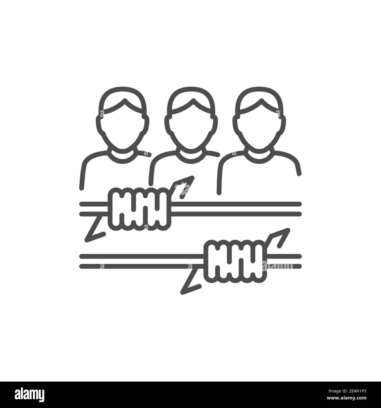 Immigrants family Stock Vector Images - Alamy