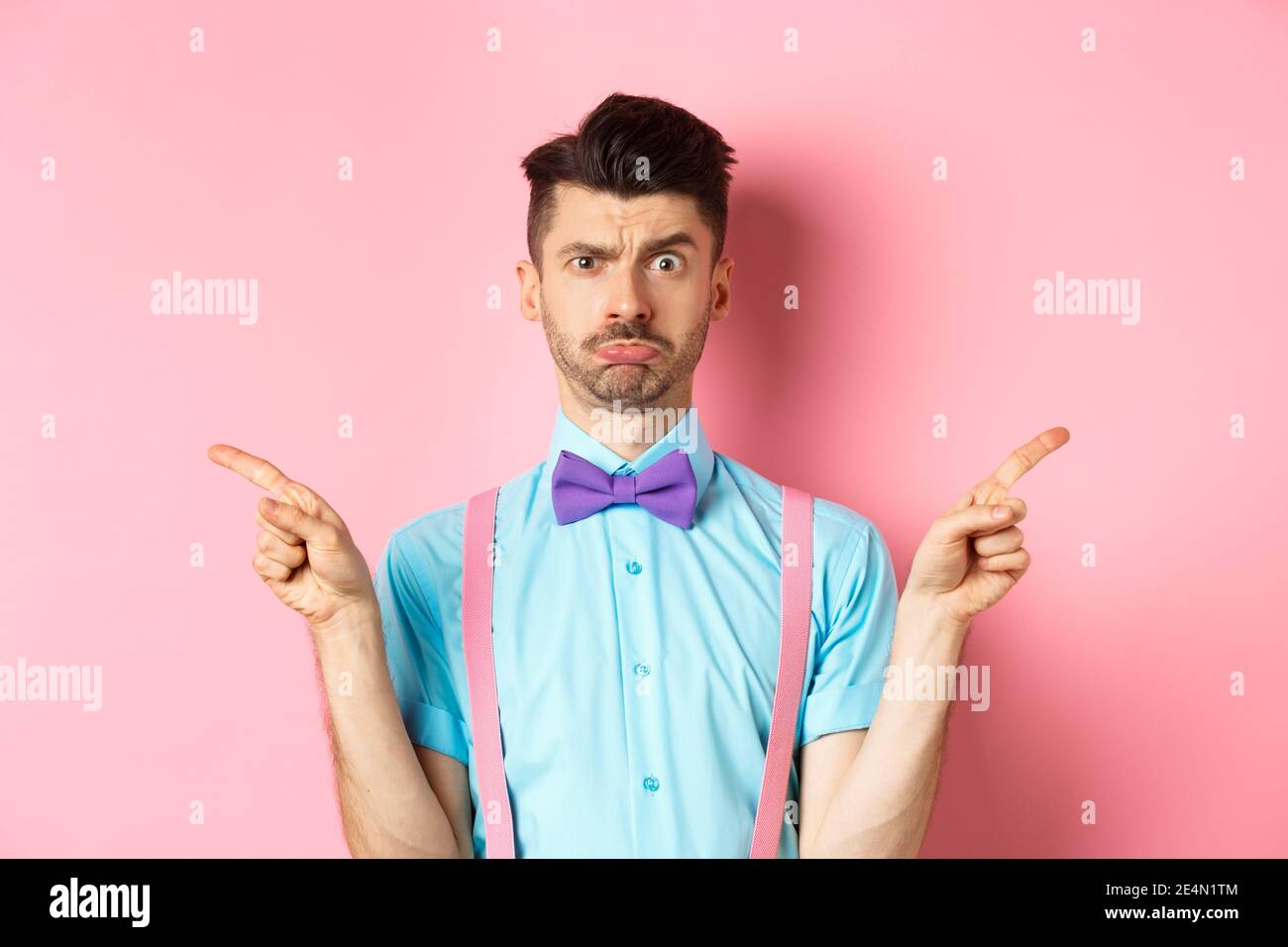 Smiling frowning lips hi-res stock photography and images - Alamy