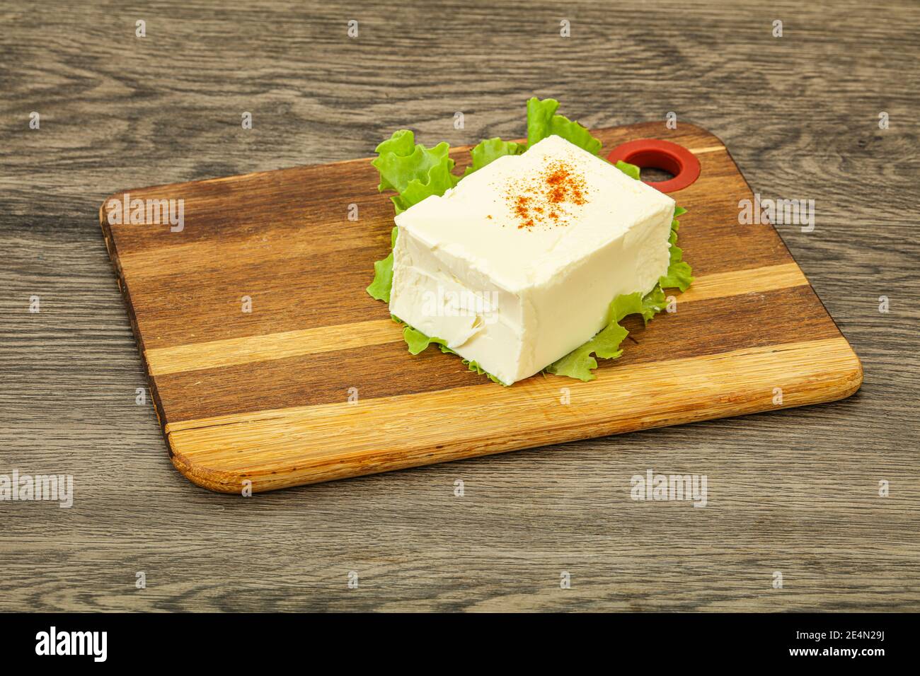 Greek traditional soft feta dairy cheese Stock Photo - Alamy
