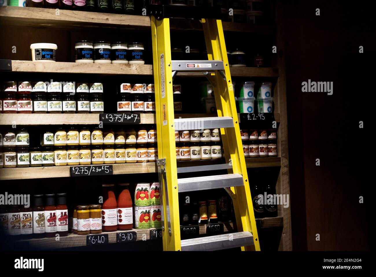 Ladder shelf hi-res stock photography and images - Alamy