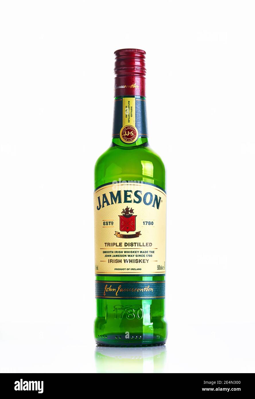 Jameson whiskey bottle hi-res stock photography and images - Alamy