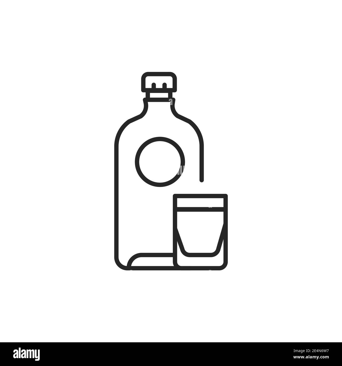 Moonshine Jug Vector