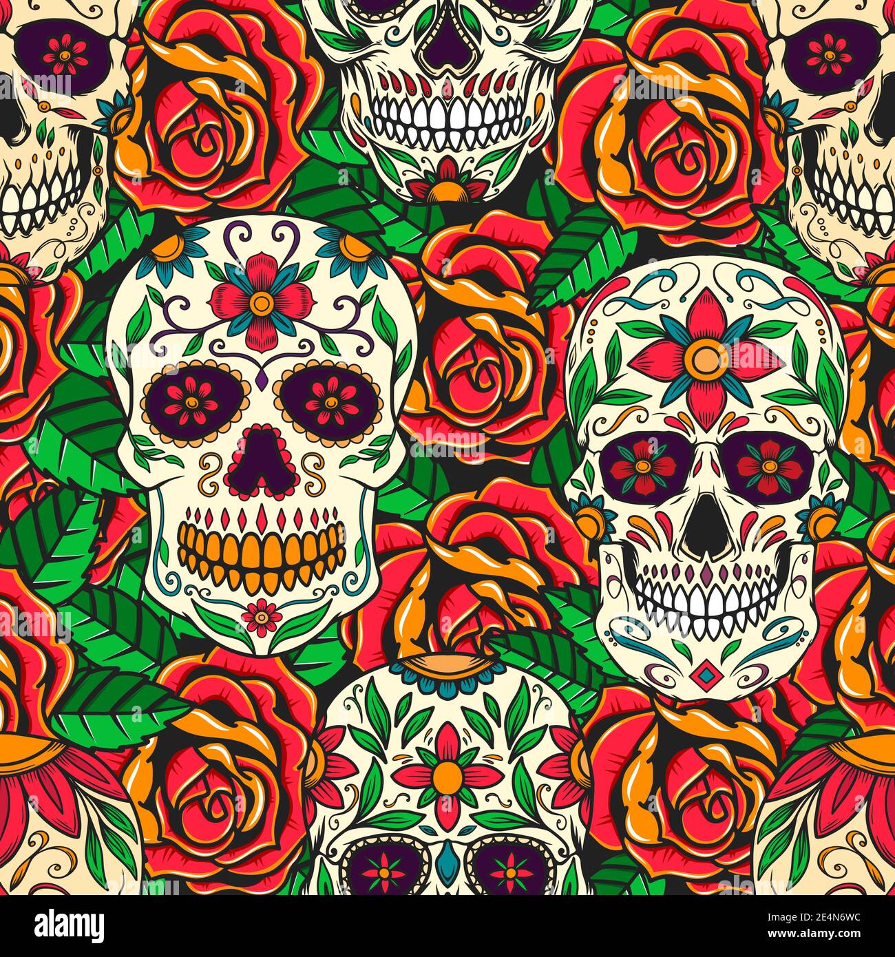 Calavera design hi-res stock photography and images - Alamy