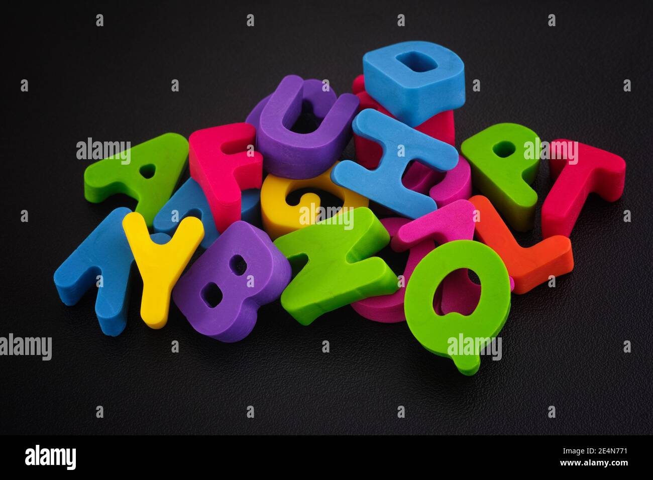 Pile of alphabet letters hi-res stock photography and images - Alamy