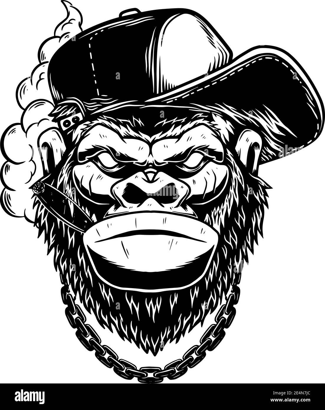 Gorilla cigar Cut Out Stock Images & Pictures - Alamy