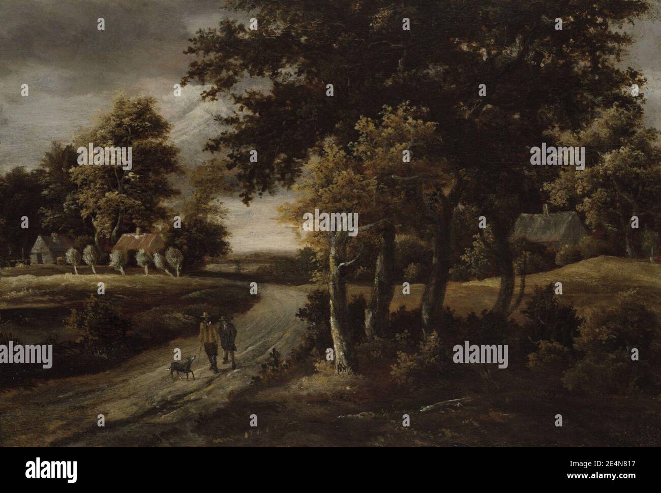 Meindert hobbema a wooded landscape hi-res stock photography and images ...