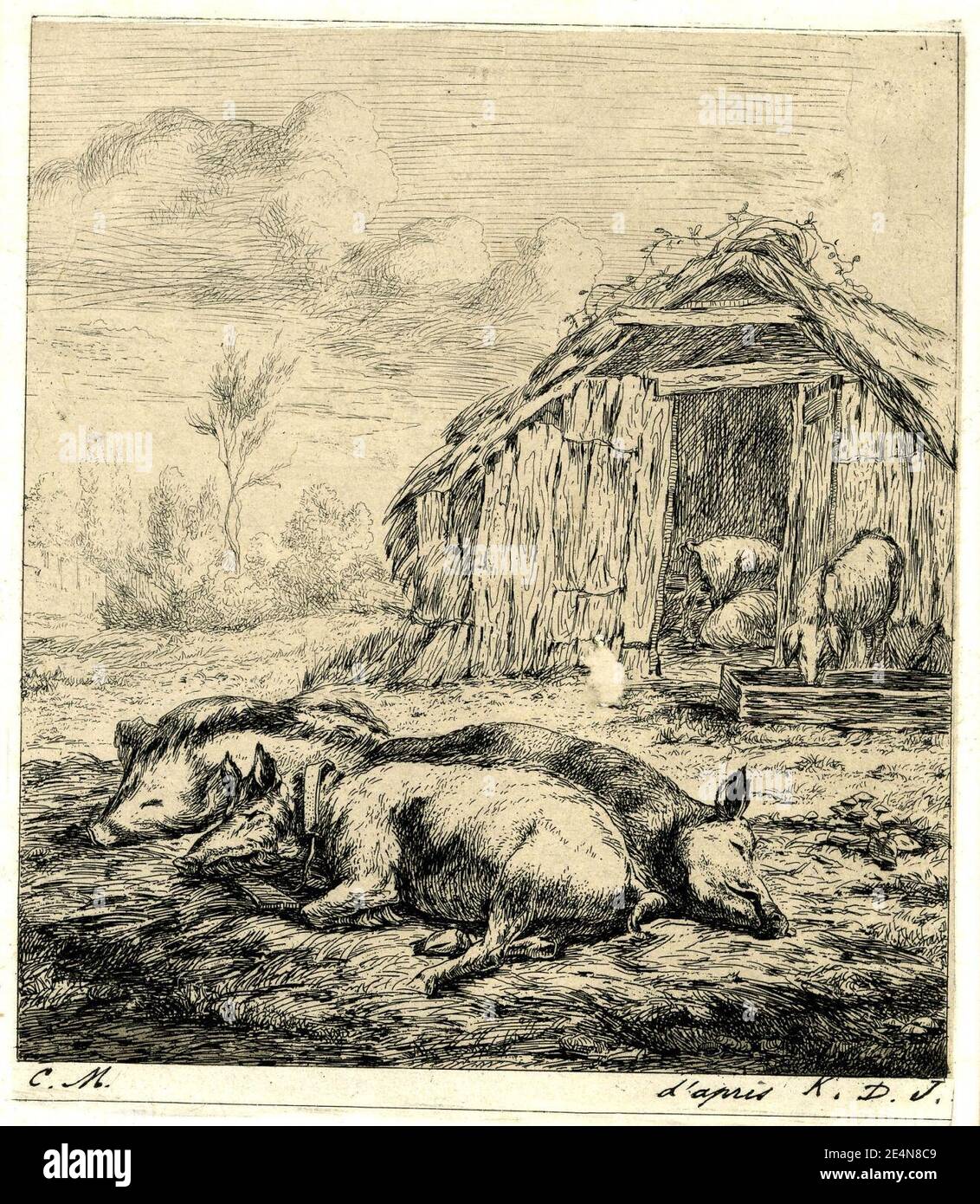 Les trois cochons hi-res stock photography and images - Alamy