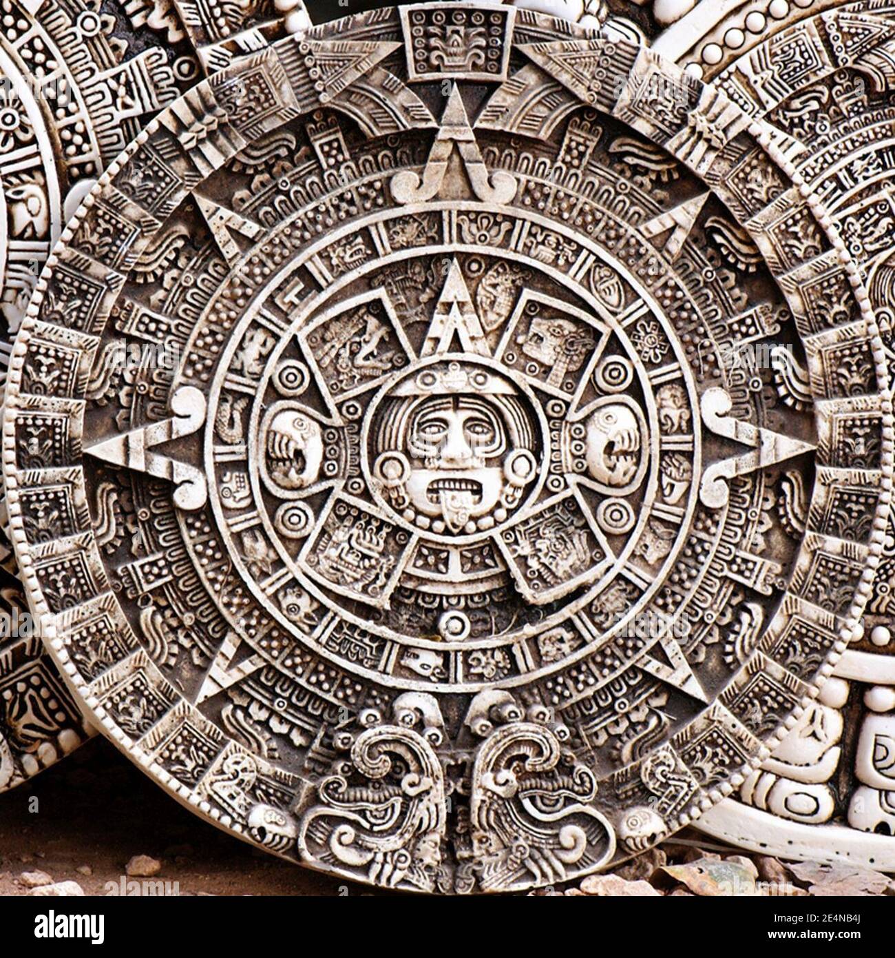Mayan Compass 1 Stock Photo - Alamy