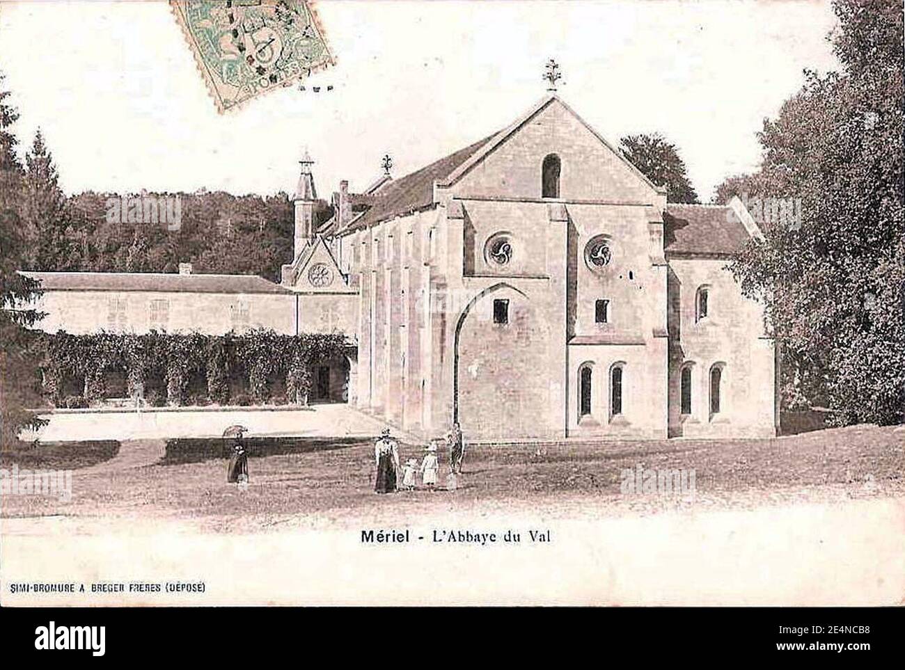 Meriel - Abbaye du Val Stock Photo - Alamy