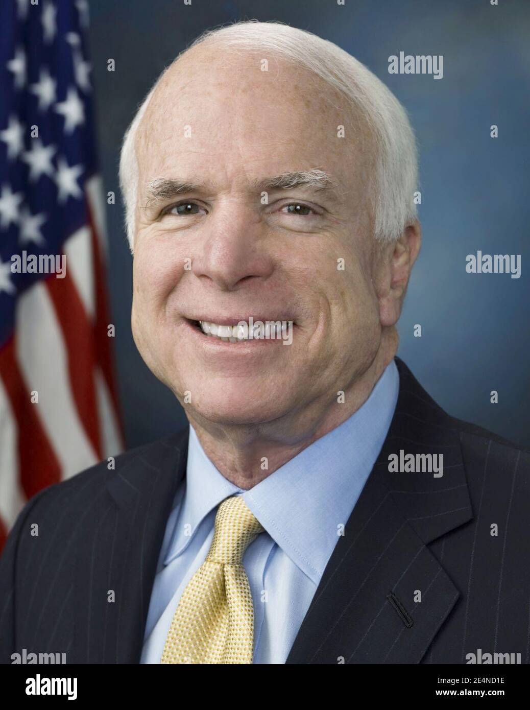 McCain 2009 portrait crop Stock Photo - Alamy