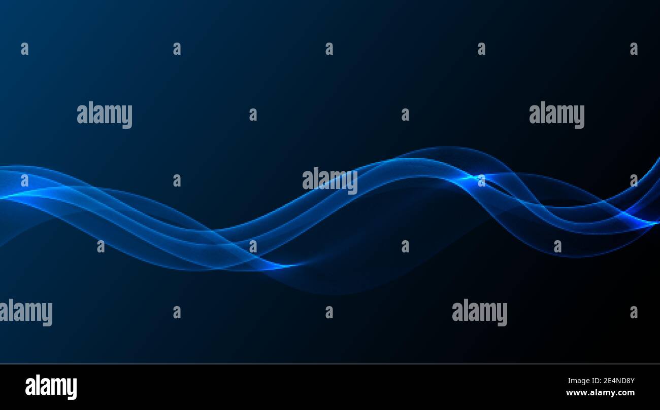 Dynamic blue lines on Stock Vector Images - Alamy