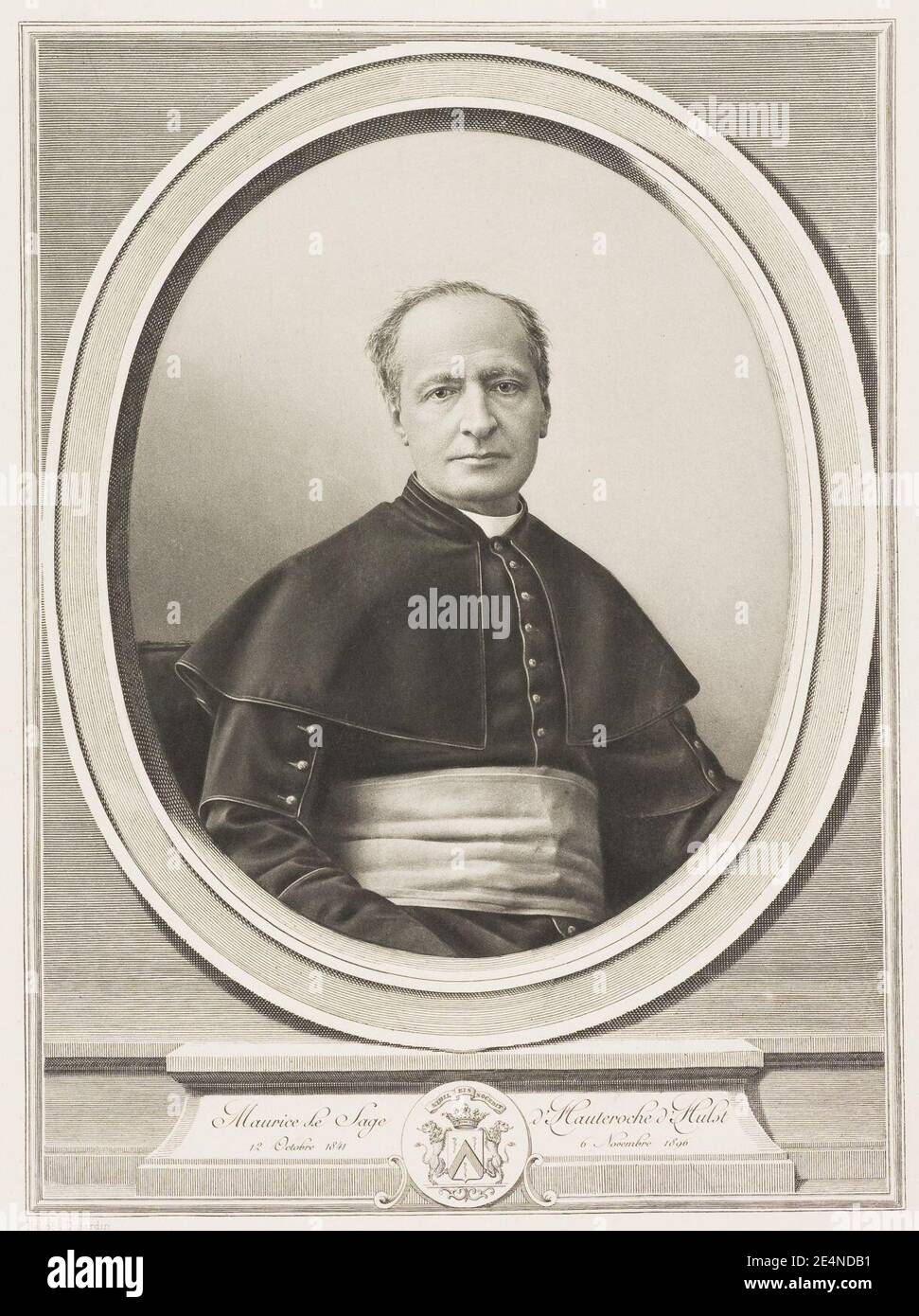 Maurice Le Sage d'Hauteroche d'Hulst Stock Photo - Alamy