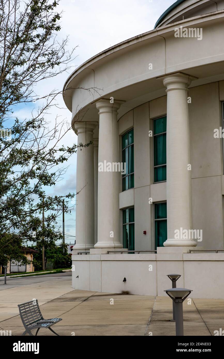 Homestead city hall in Homestead Florida Stock Photo - Alamy