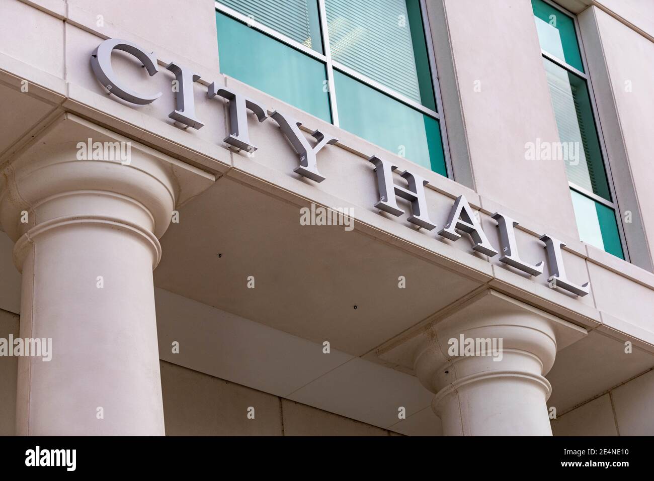 Homestead city hall in Homestead Florida Stock Photo - Alamy