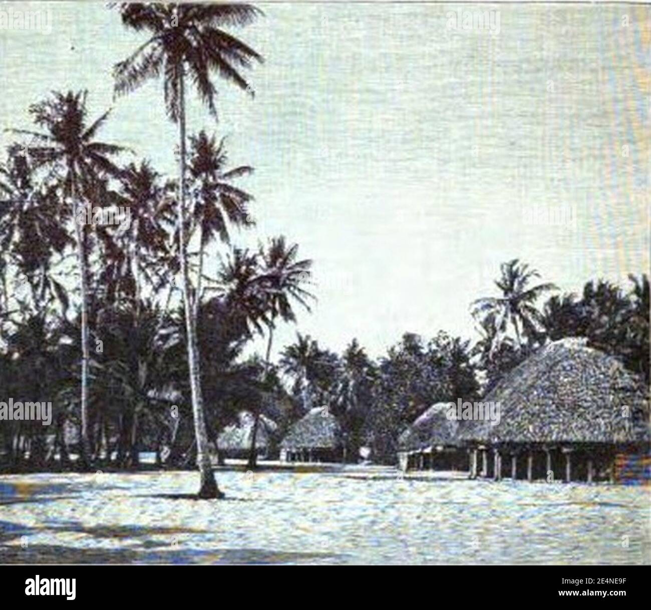 Matautu village Savai'i 1902 Stock Photo - Alamy