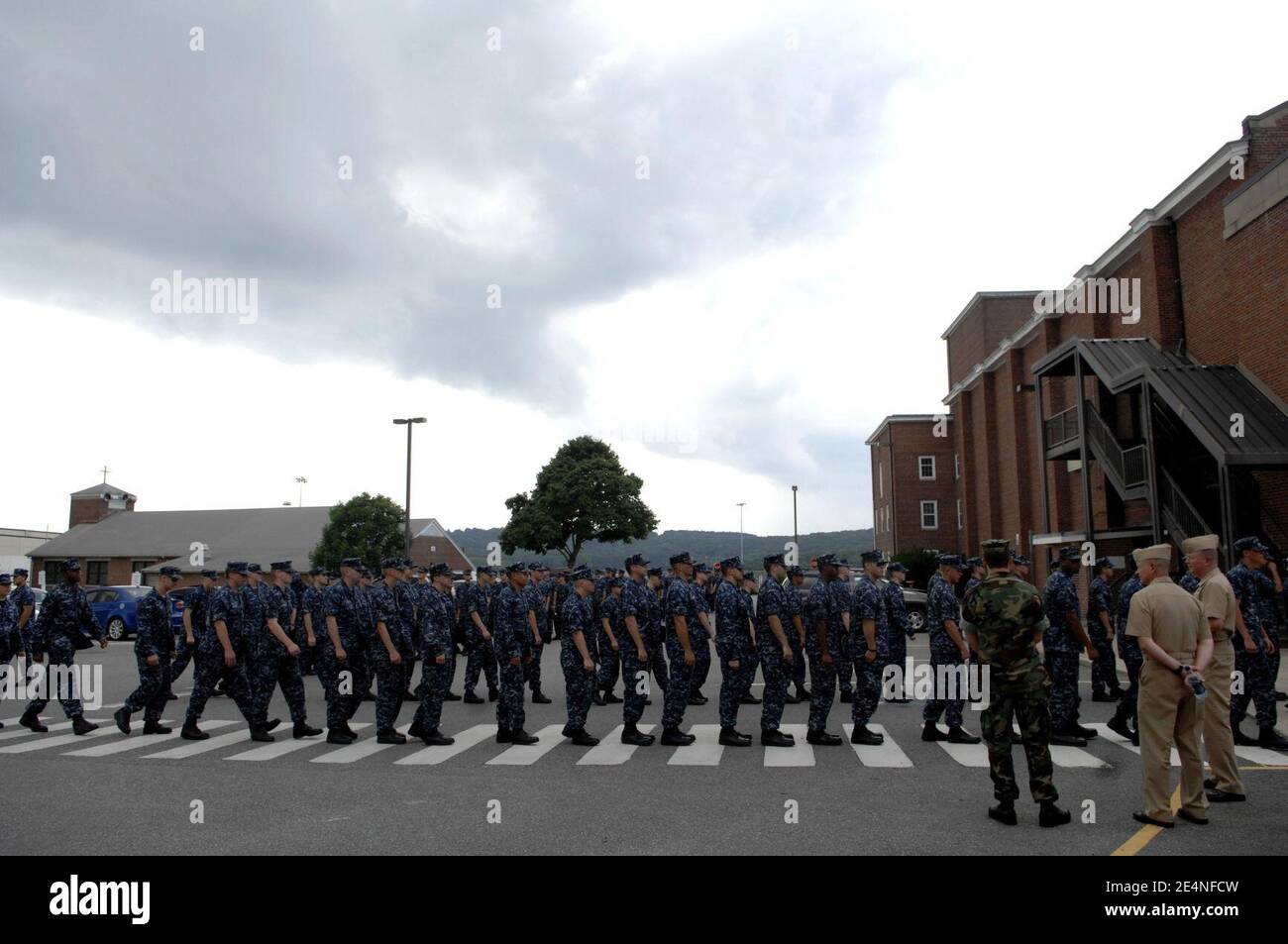 MCPON all-hands call Stock Photo - Alamy