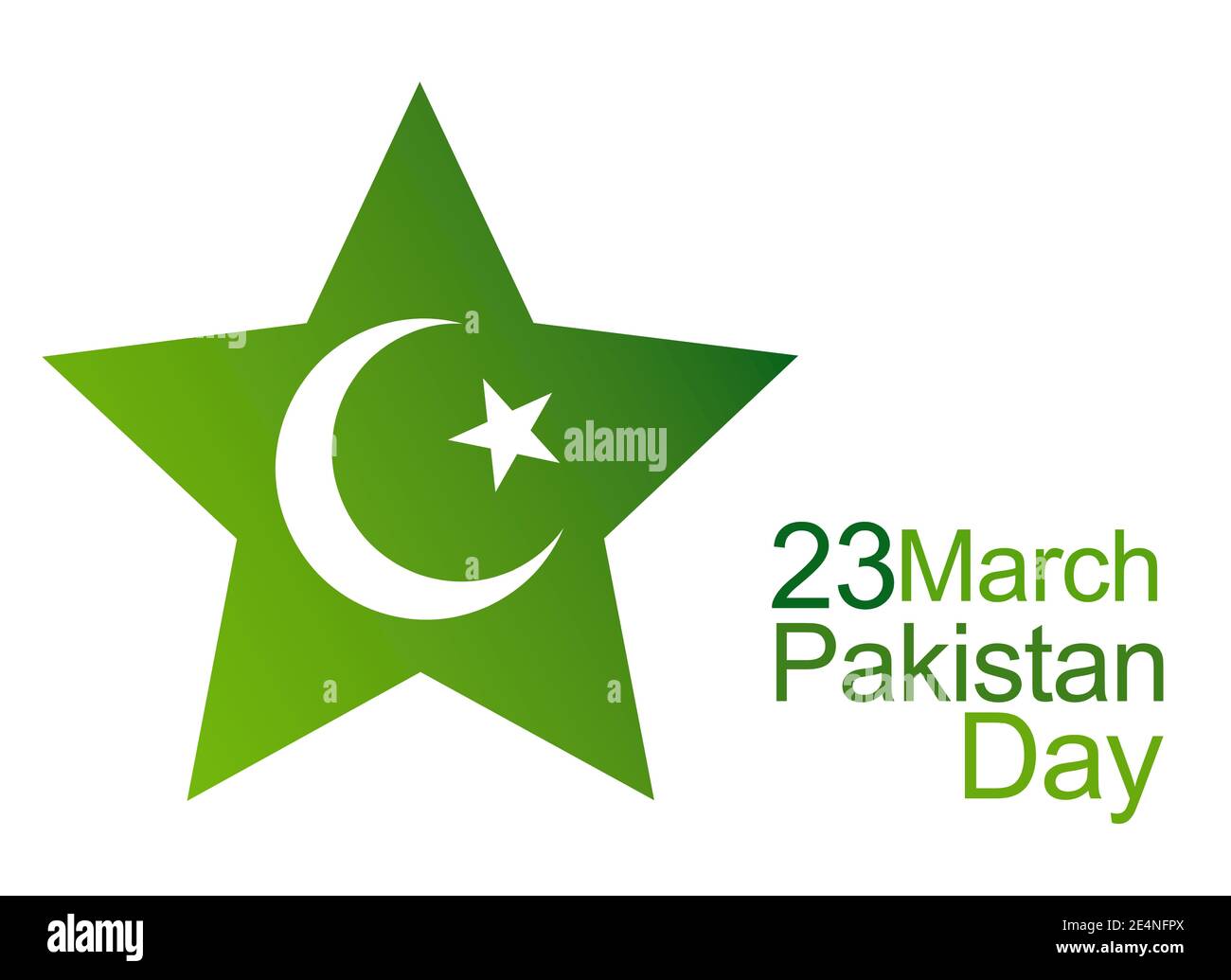Pakistan Resolution Day, 23rd of March, with creative design ...