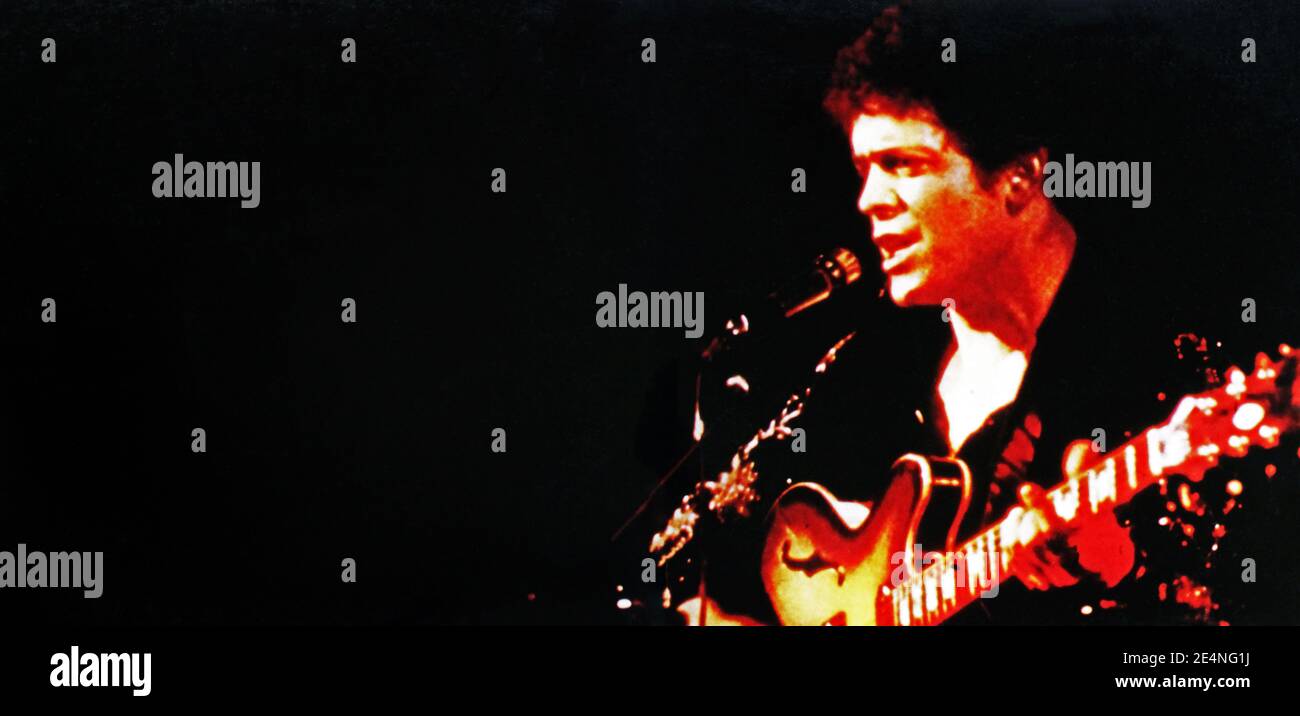 Lou Reed: 1973. LP total inside cover: Berlin Stock Photo - Alamy