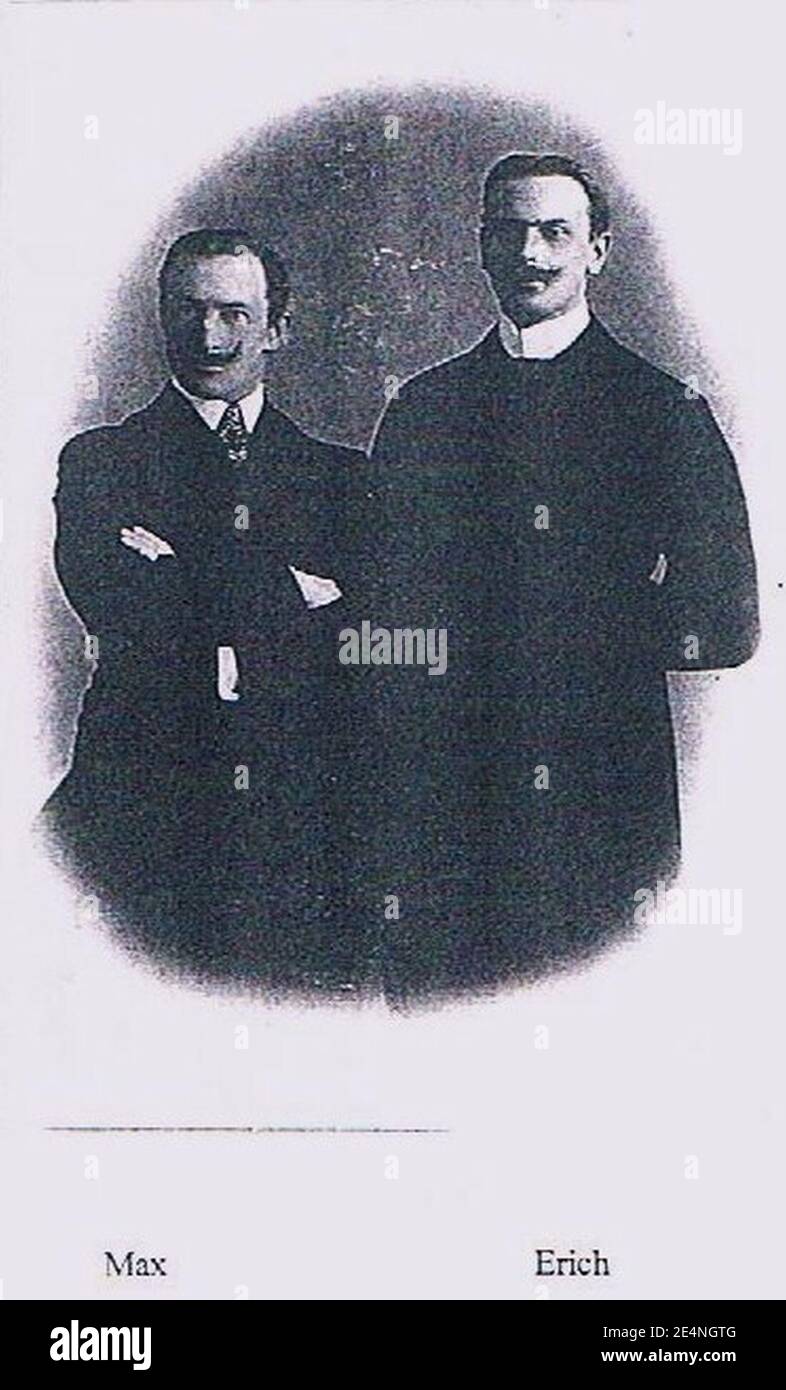 Max und Erich Lochner Stock Photo - Alamy