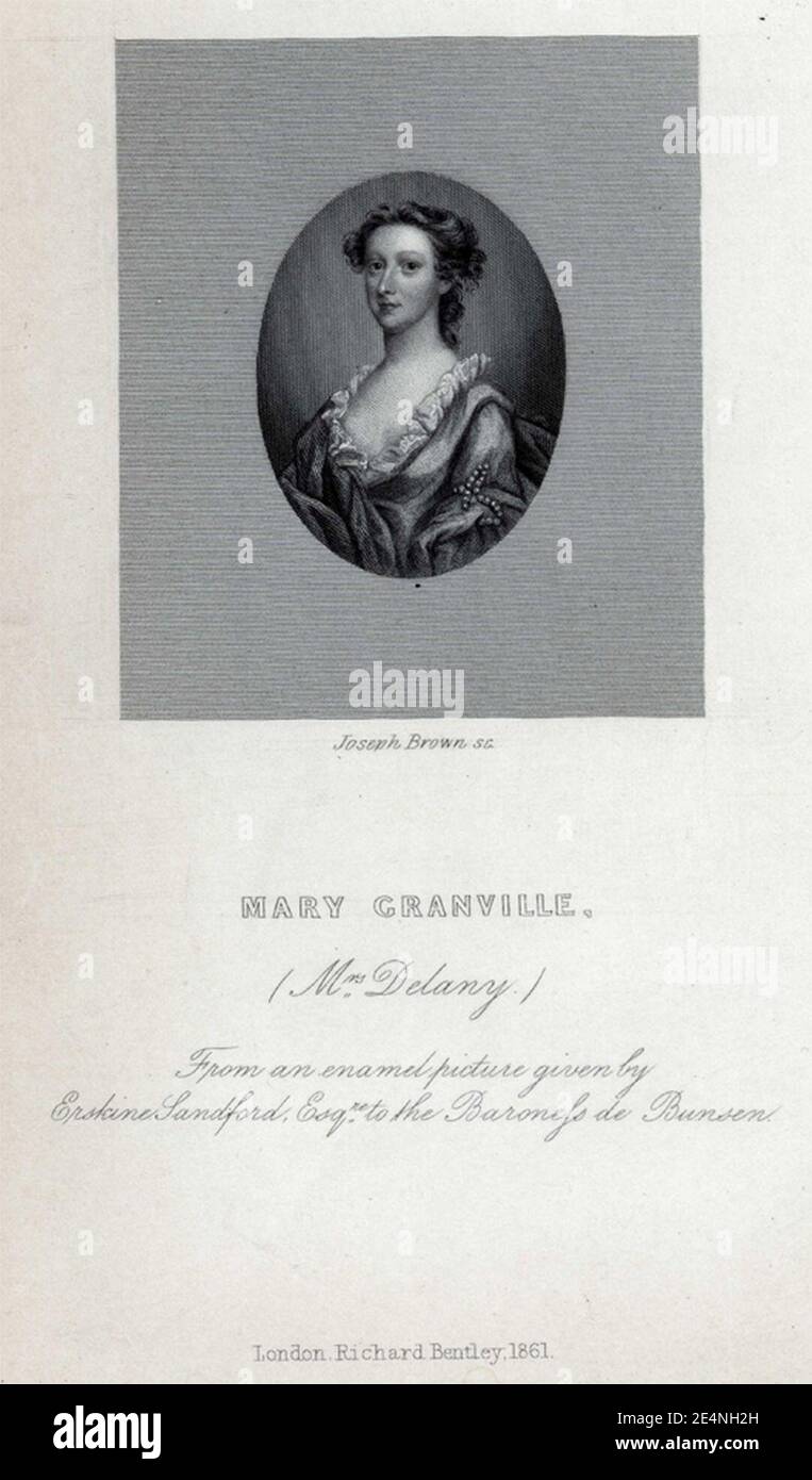 Mary Delany 1861 Stock Photo - Alamy