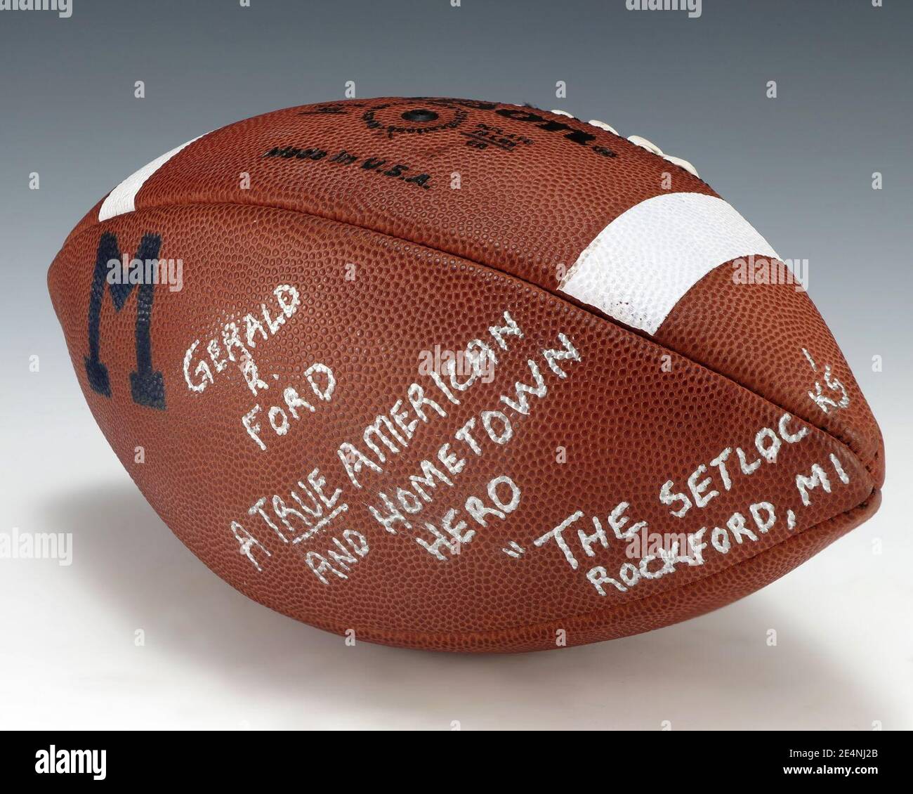 Memorial Football (2007.217 Stock Photo - Alamy