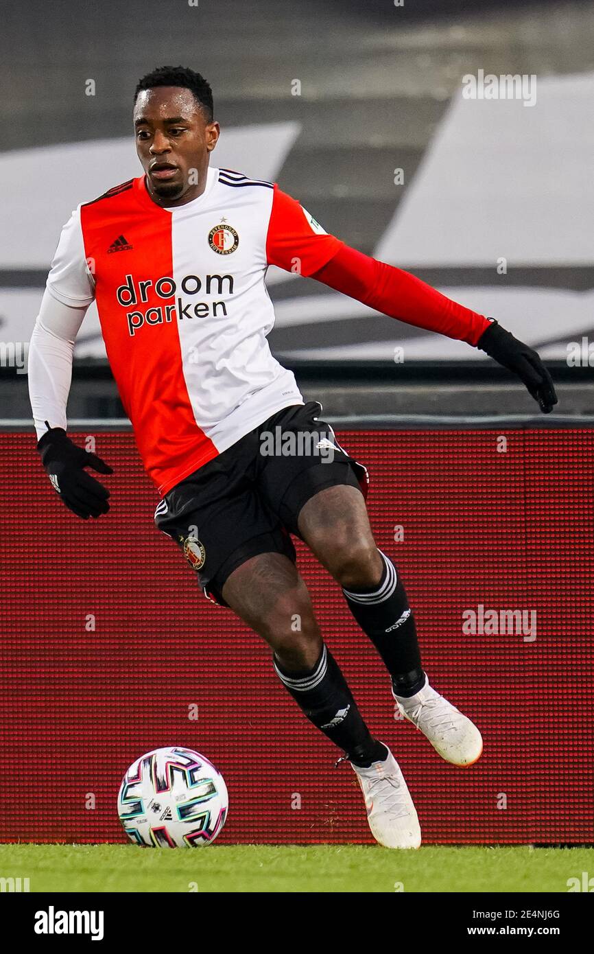ROTTERDAM - 24-01-2021, Stadium Feijenoord de Kuip, Dutch Eredivisie ...
