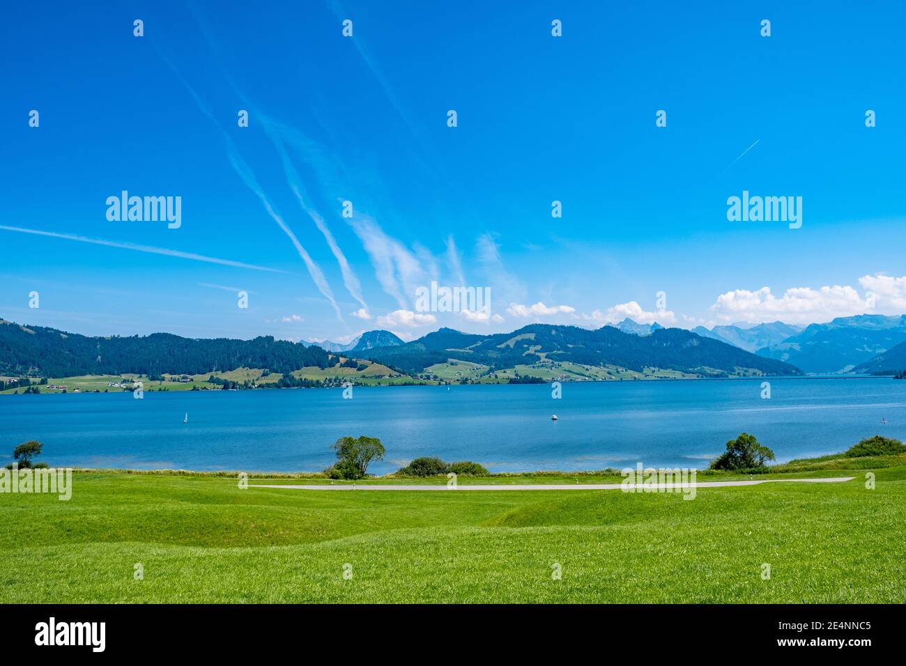View of the lake Stock Photo - Alamy