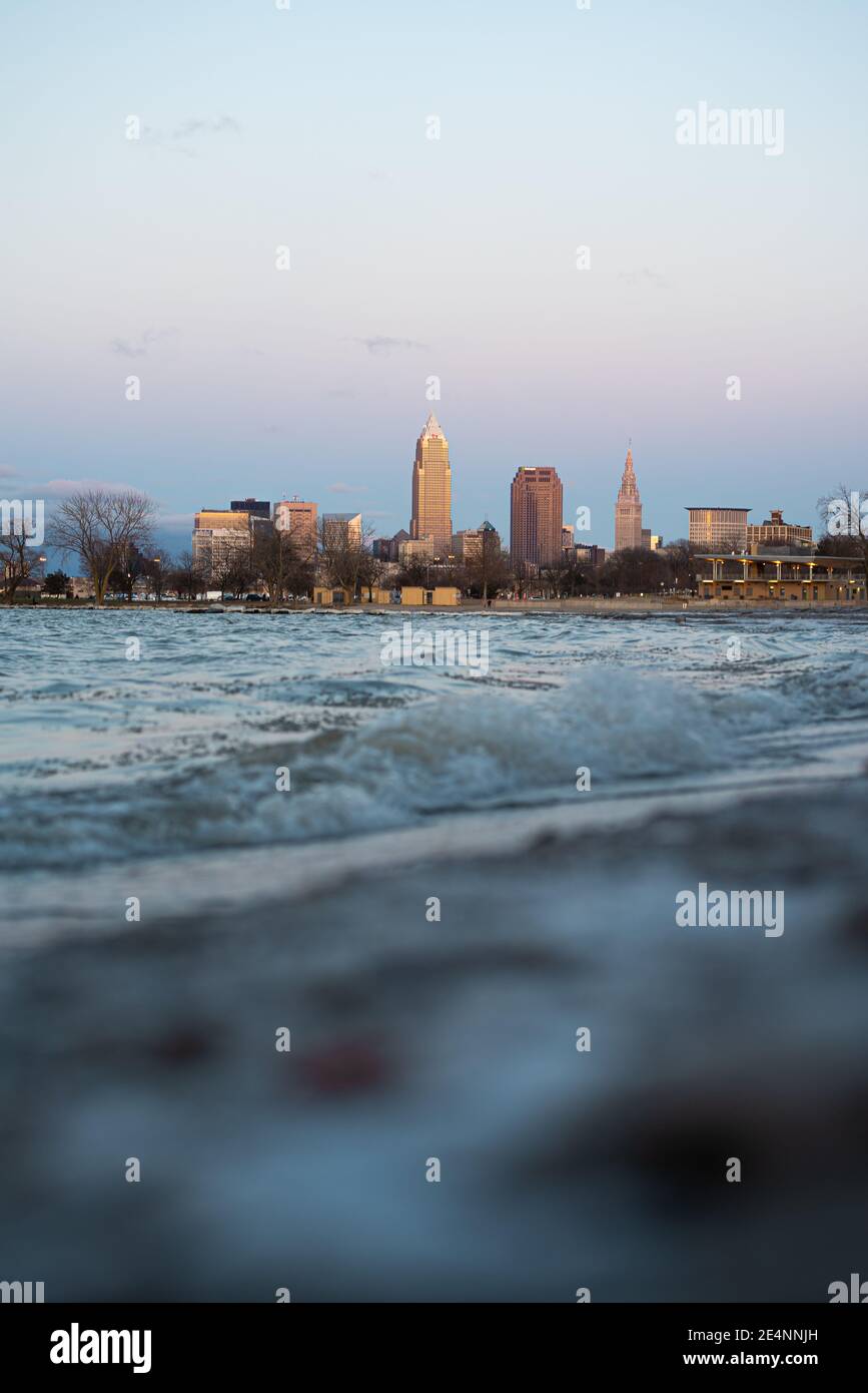 Cleveland metroparks beach hi-res stock photography and images - Alamy