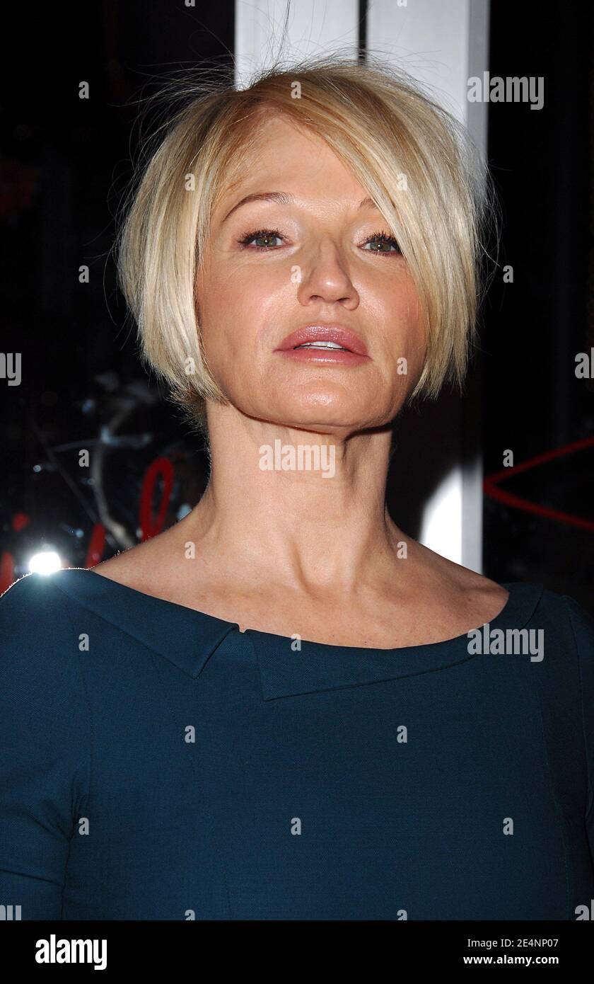 Actress Ellen Barkin attends the 2007 New York Film Critic's Circle ...
