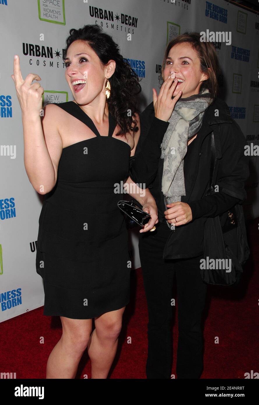 Television personality Ricki Lake (L) and actress Keri Russell attend ...