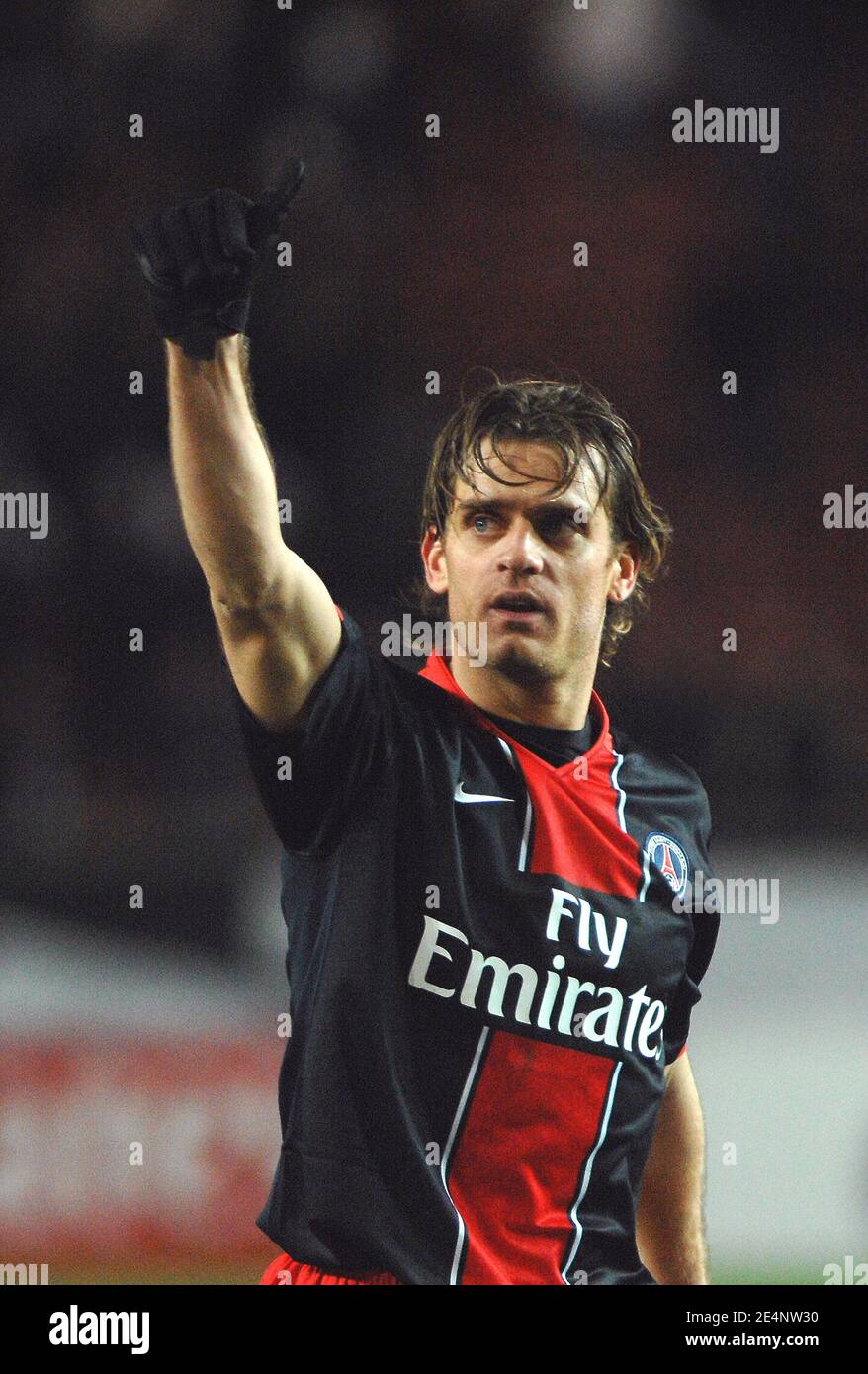 Paris' midfielder Jerome Rothen during the French Premier League soccer ...