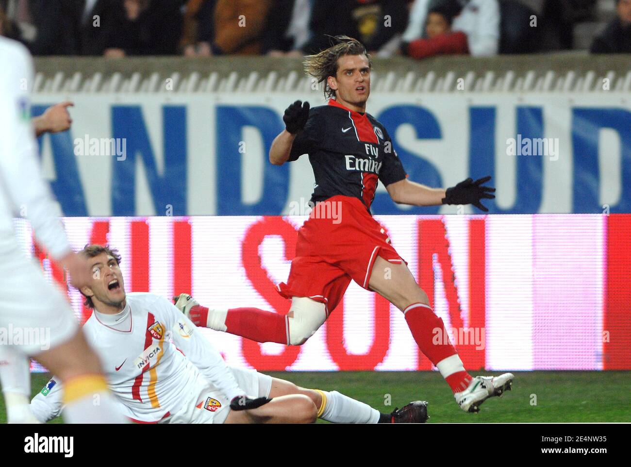 Paris' midfielder Jerome Rothen during the French Premier League soccer ...