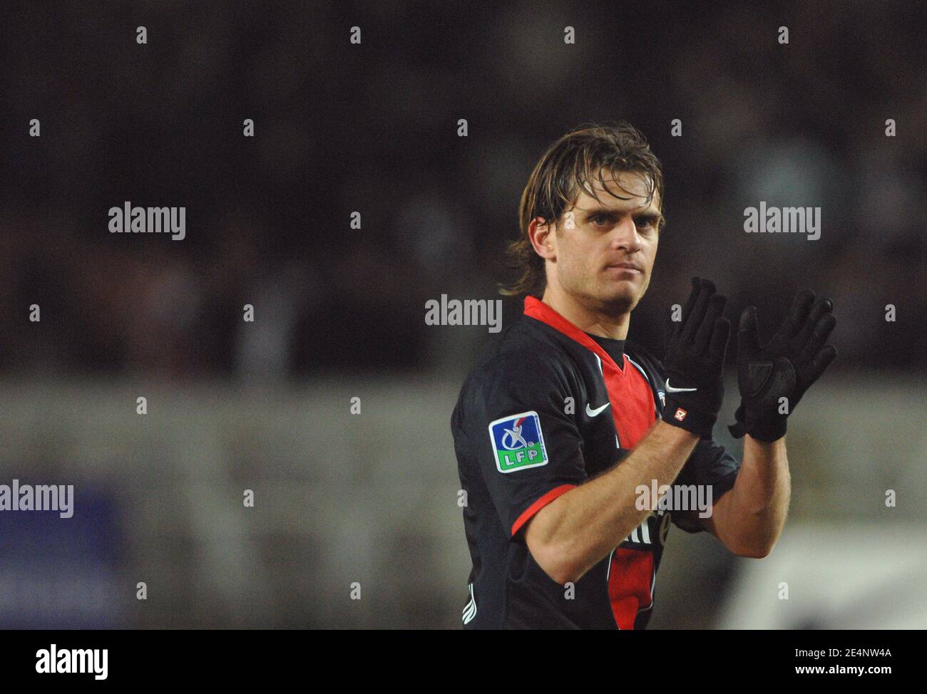 Paris' midfielder Jerome Rothen during the French Premier League soccer ...