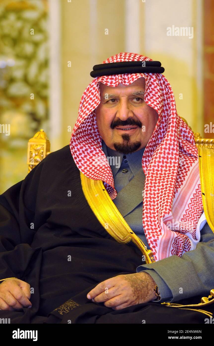 File photo - Saudi Crown Prince Sultan Bin Abdul Aziz Al Saud attends a ...